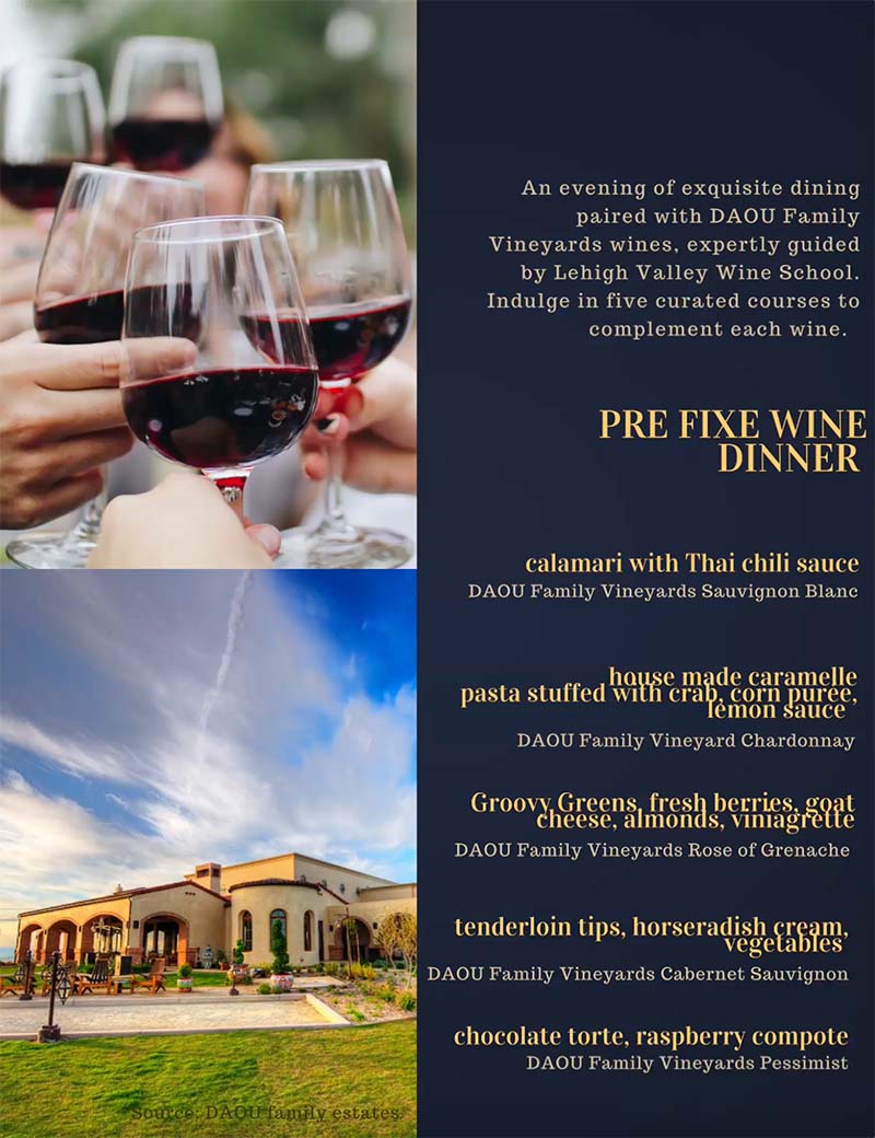 Menu | Springtown Inn